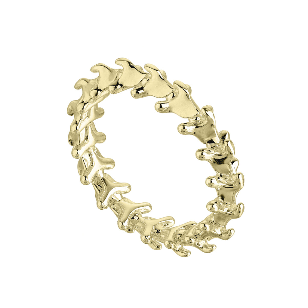 Shaun Leane Serpent Trace Yellow Gold Vermeil Band Ring