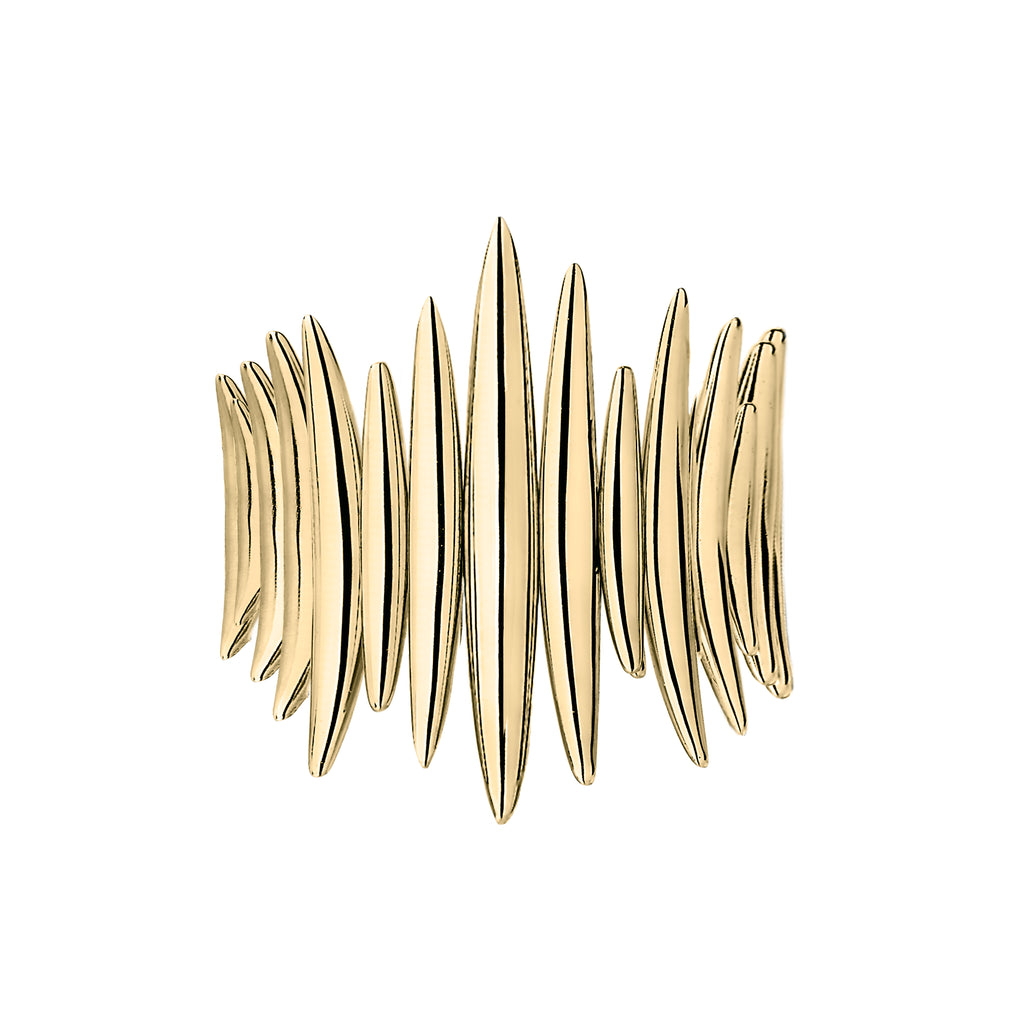 Shaun Leane Yellow Gold Vermeil Quill Wrap Ring